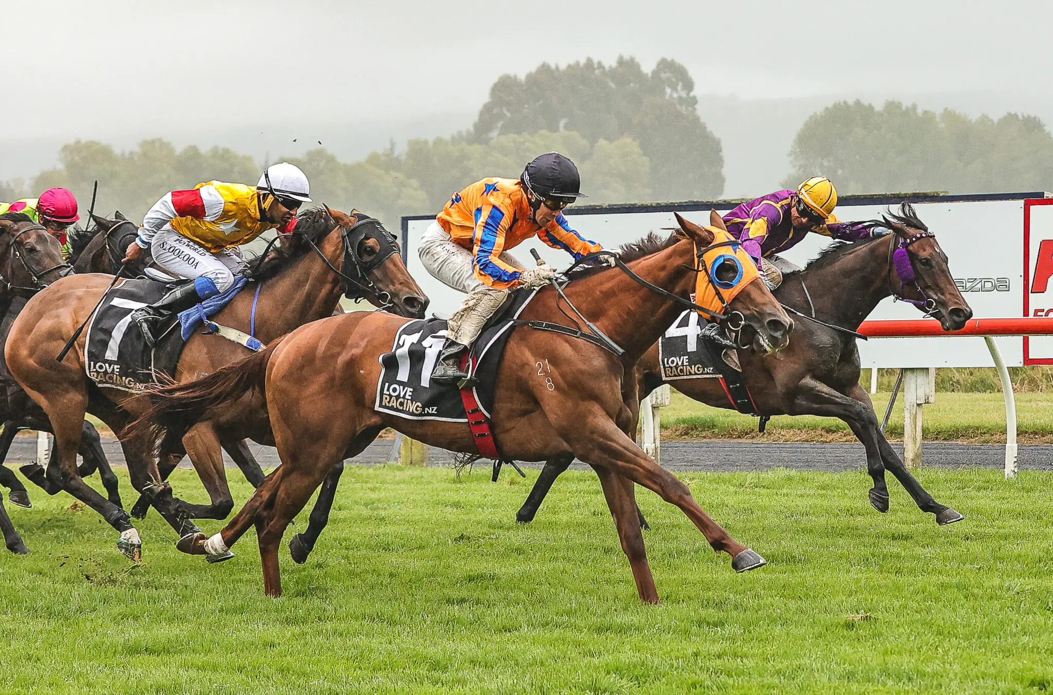 Kai Relishes Wingatui Slop To Claim Listed Hazlett Stakes