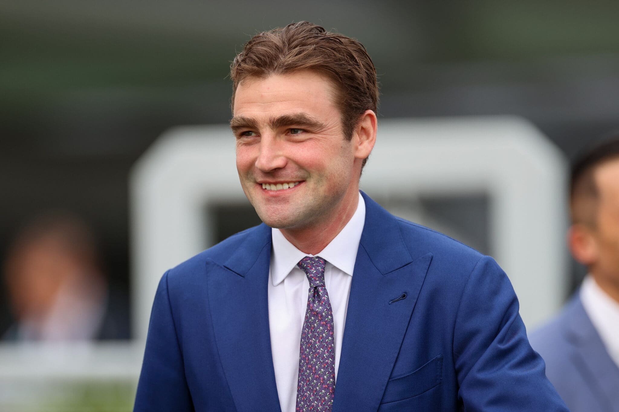 David Eustace Celebrates First Hong Kong Treble At Sha Tin